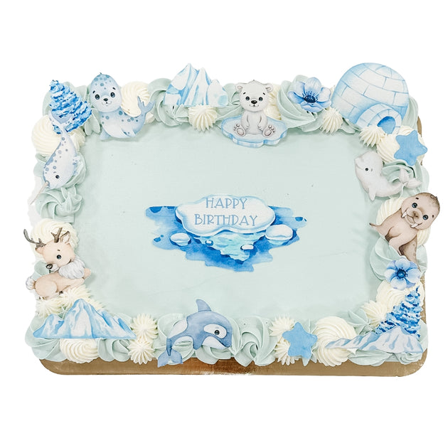 Arctic Friends Party Cake – Staij & Co.